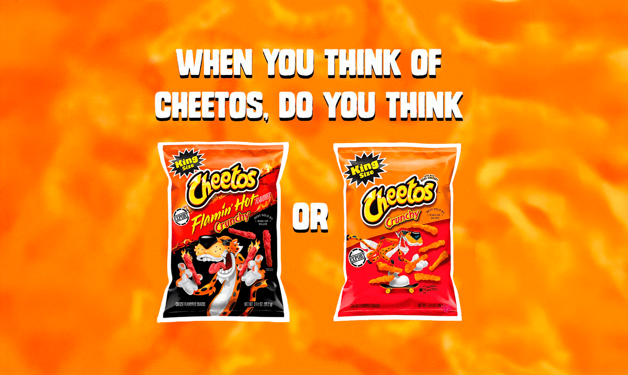 Cheetos Crunchy e Flamin’ Hot King Size dos EUA | FragFuel