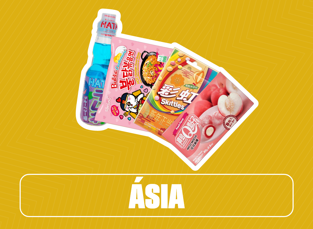 Sabores da Ásia – Snacks, doces e bebidas exóticas na FragFuel!