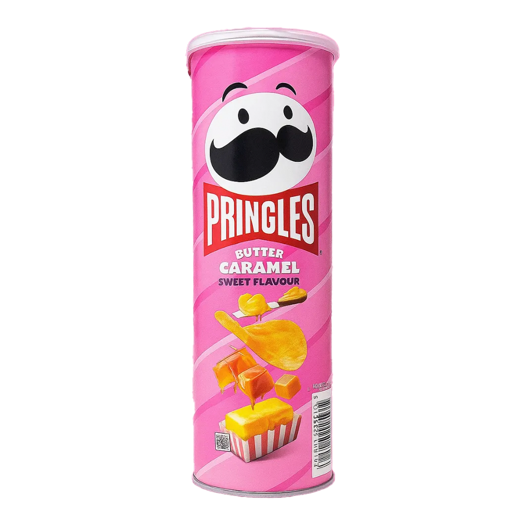 Pringles Butter Caramel – Pringles Doces com Sabor a Caramelo ...